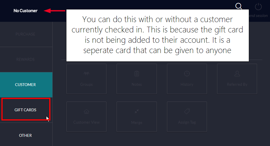 Gift Cards - Create Via Tablet – TapMango Inc.
