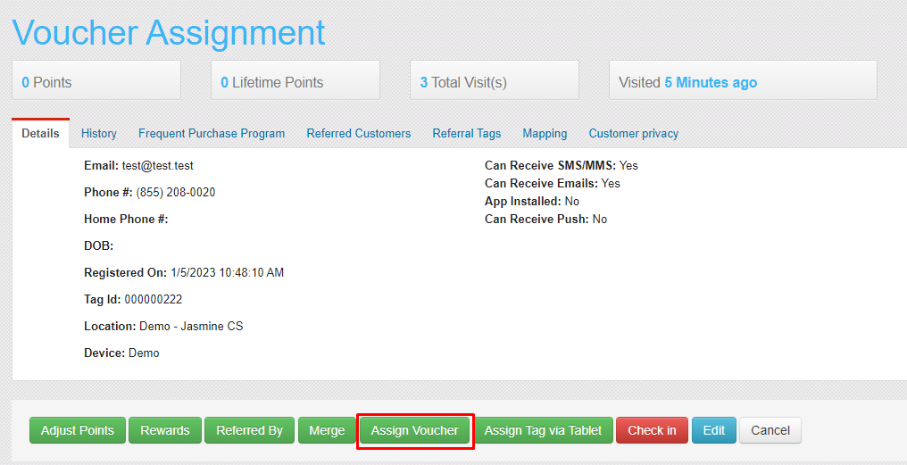 How Do I Manually Assign a Voucher? – TapMango Inc.