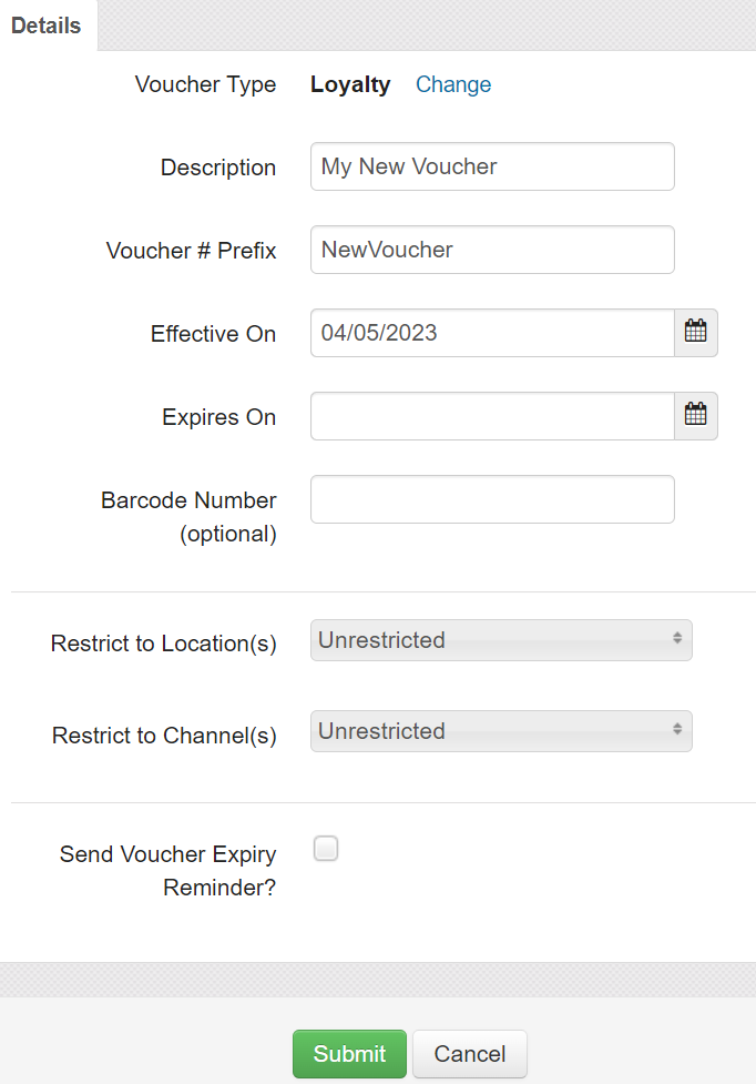 How do I Create a Voucher? – TapMango Inc.
