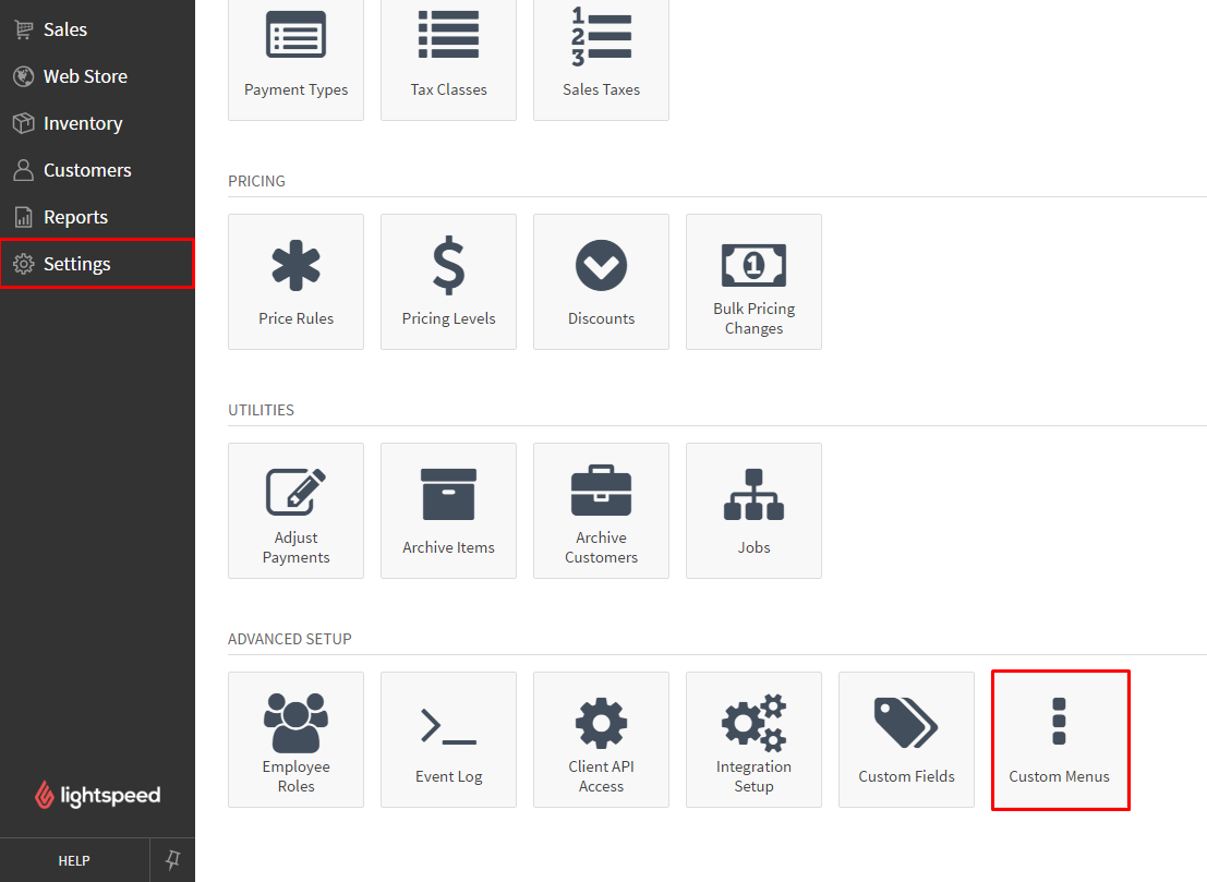 Adding the TapMango Rewards Button to Lightspeed (R-Series) – TapMango Inc.