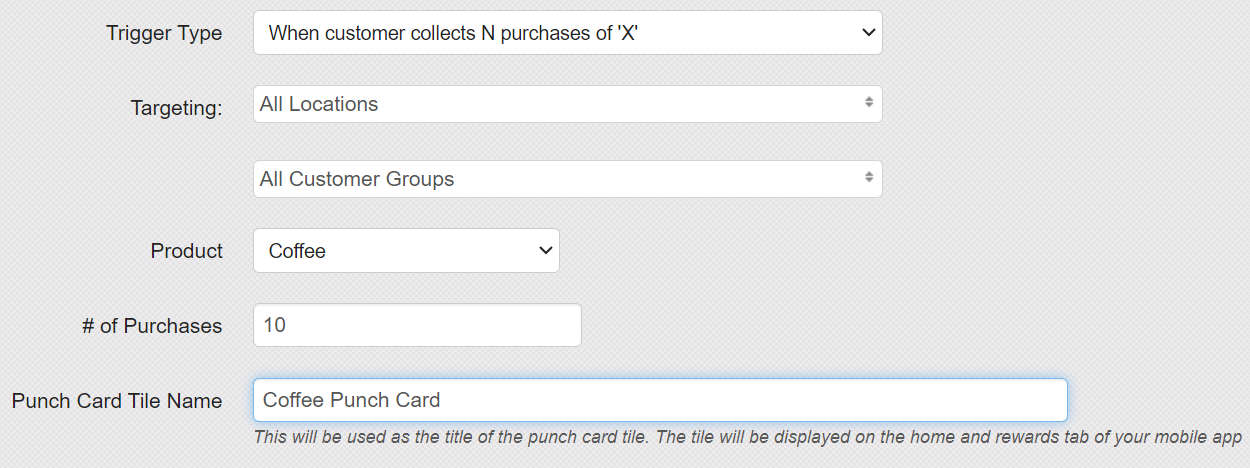 Create a punch-card system: Buy 7 products, get 1 free – TapMango Inc.