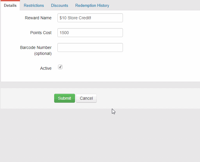 Setting Up Your Rewards To Work With Lightspeed (X-Series) – TapMango Inc.