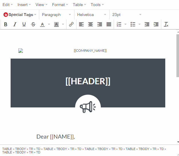 Email Templates - HTML Editor – TapMango Inc.