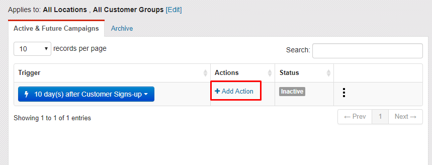 Campaigns - Creating an Activity – TapMango Inc.