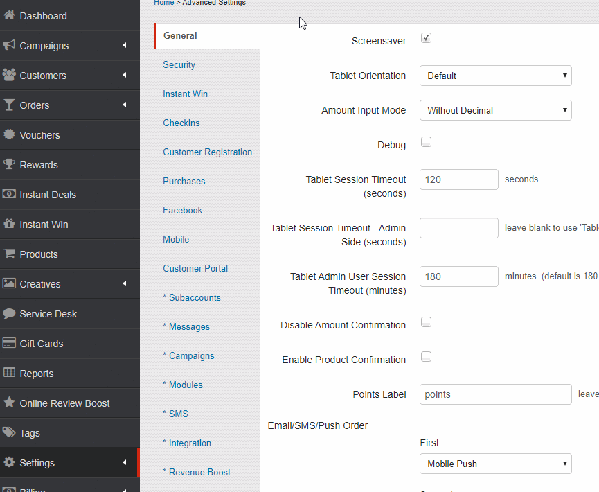 How do I password Protect My Tablet's Cashier Side? – TapMango Inc.