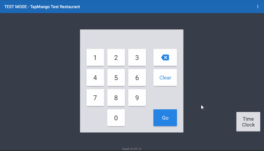 Registering Customers Through Toast Integration – TapMango Inc.