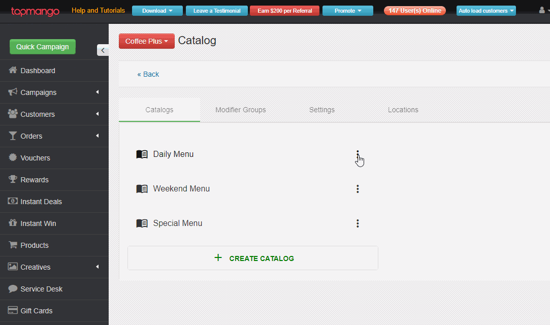 Updating Your Online Ordering Time Frames – TapMango Inc.