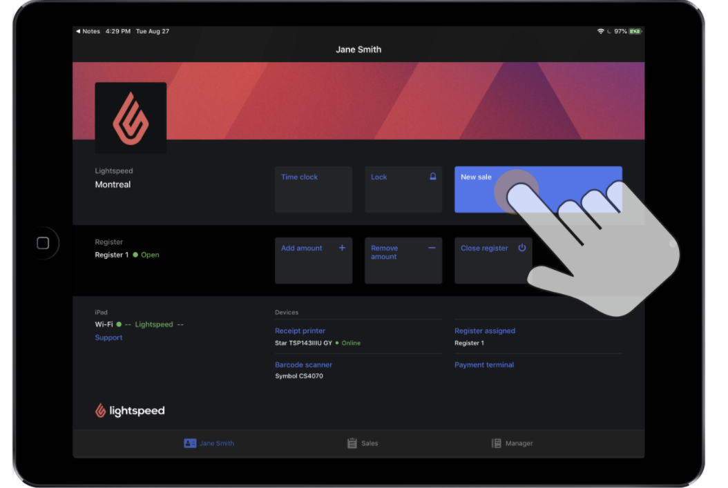 Adding the TapMango Rewards Button to Lightspeed (R-Series) – TapMango Inc.
