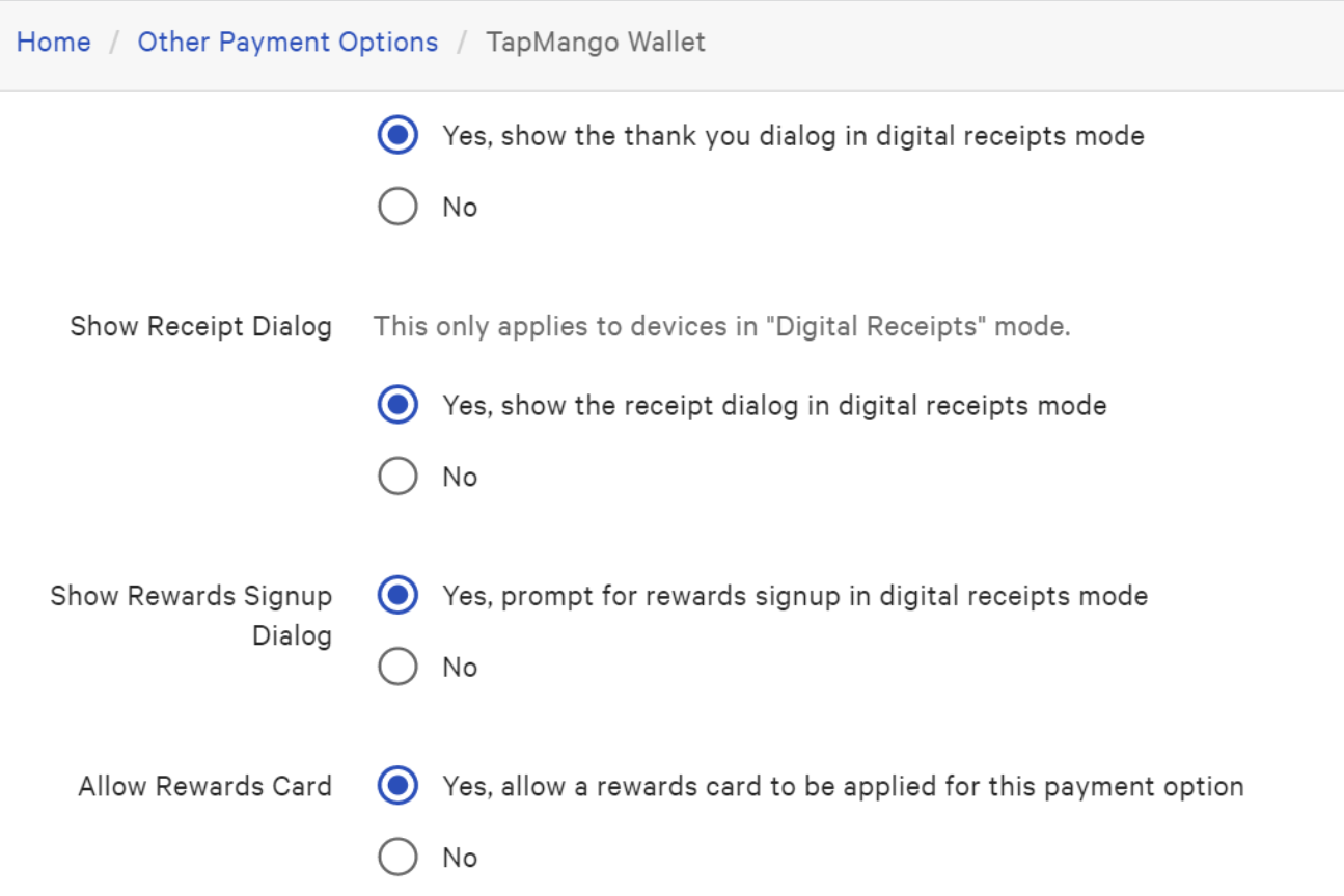 Setting Up Wallet Payments in Toast for Online Ordering – TapMango Inc.